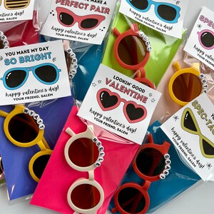 Kids Sunglasses Valentine Tag: Customizable Classroom Printable ...