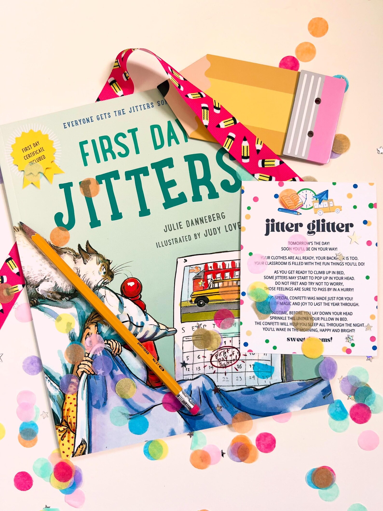 Jitter Glitter Confetti: Back to School Student Gift With Poem - Etsy