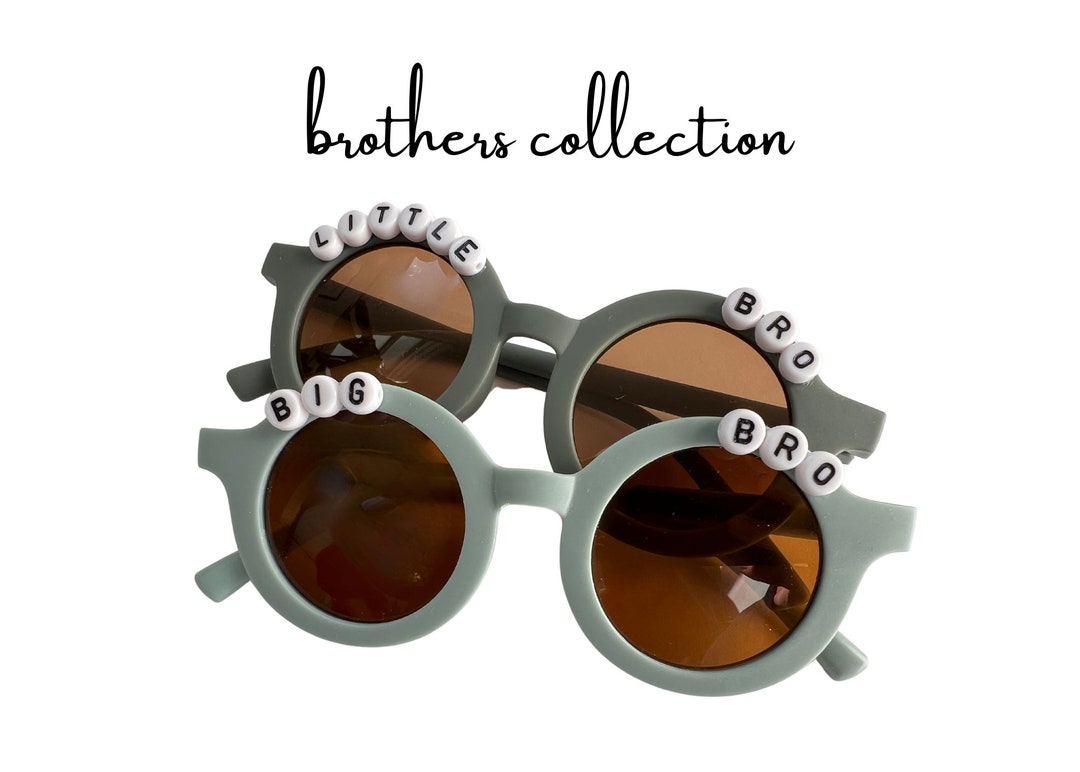 Matching 'big Bro Little Bro' Sunglasses Set: UV400 Protection - Etsy