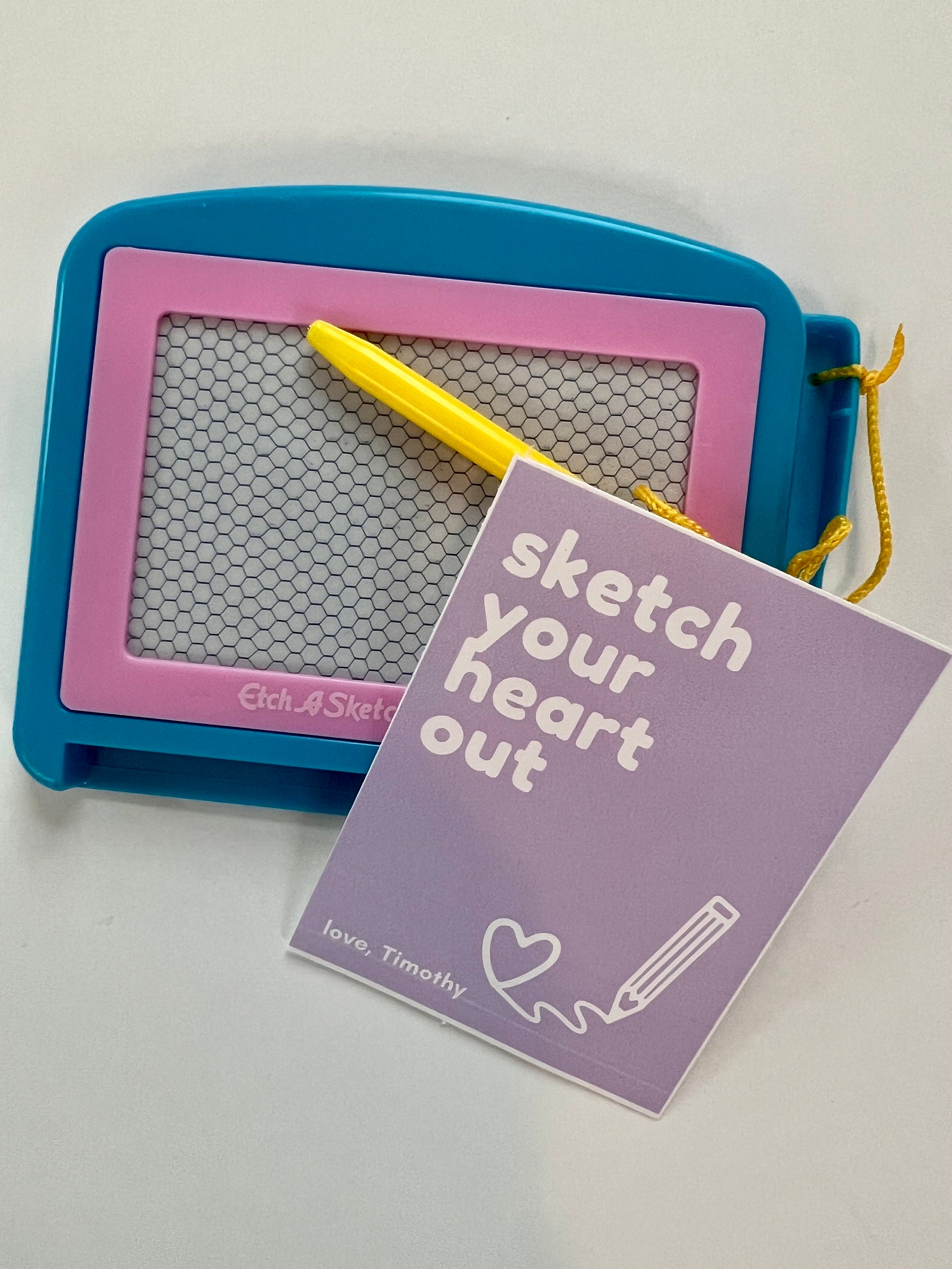 Magna Doodle Valentine Tag | Classroom Valentine | Editable Valentine ...