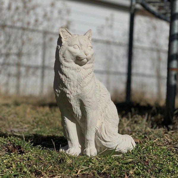 Cat Statue - Etsy