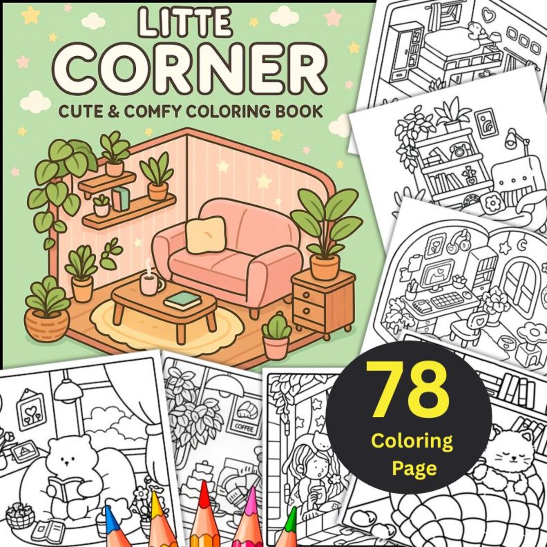 78 Cozy Corner Coloring Book Cuzy Corner Coloring Book Cuzy Corner