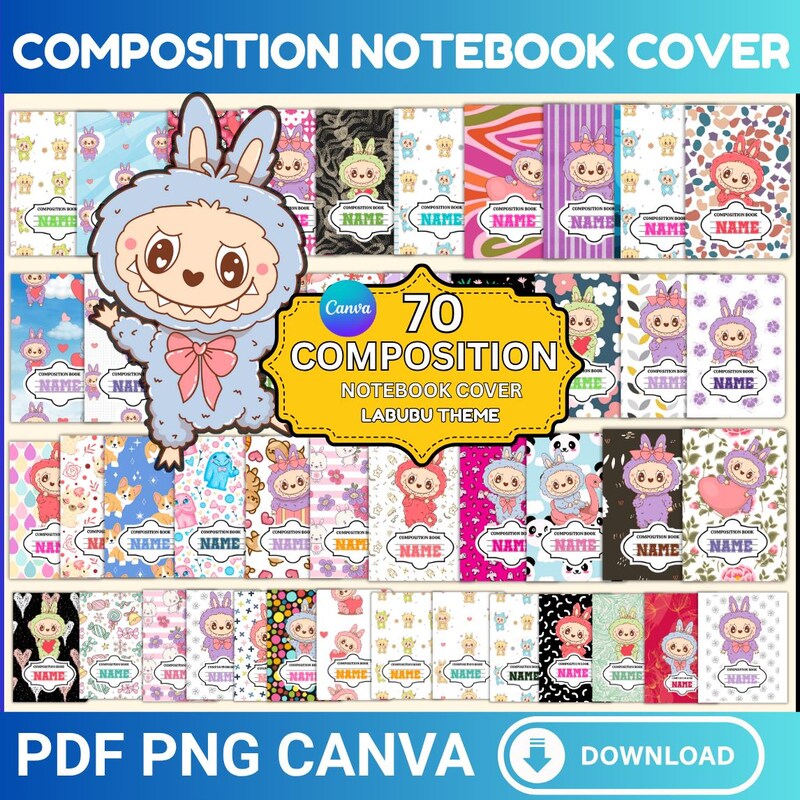 Composition Notebook Cover - Etsy