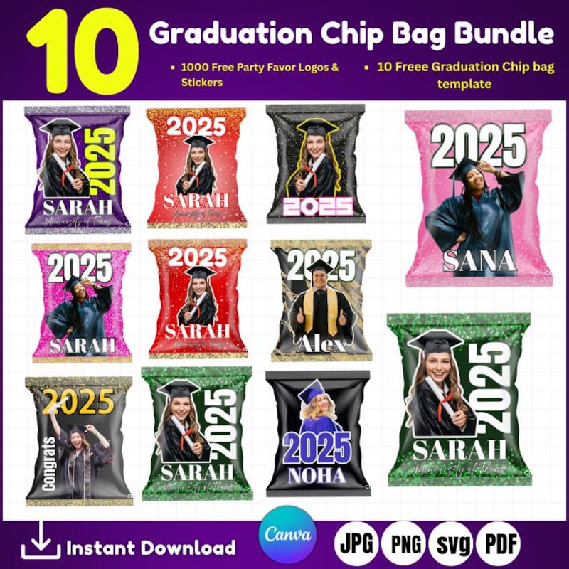 Chip Bags Graduation - Etsy