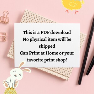 Happy Easter Basket Tags | Printable Easter Gift Tags | Printable Treat ...