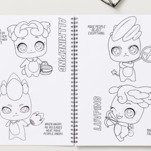 Catch Teenieping 5 Seasons, Printable Coloring, Page Instant Download ...