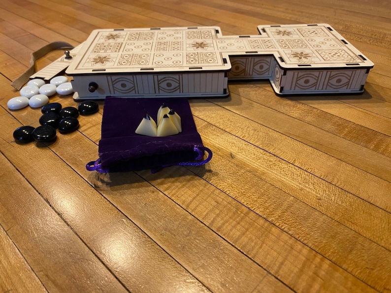 The Royal Game of Ur Board Game - Etsy