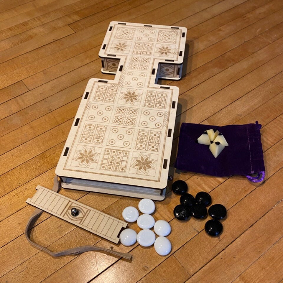 The Royal Game of Ur Board Game - Etsy