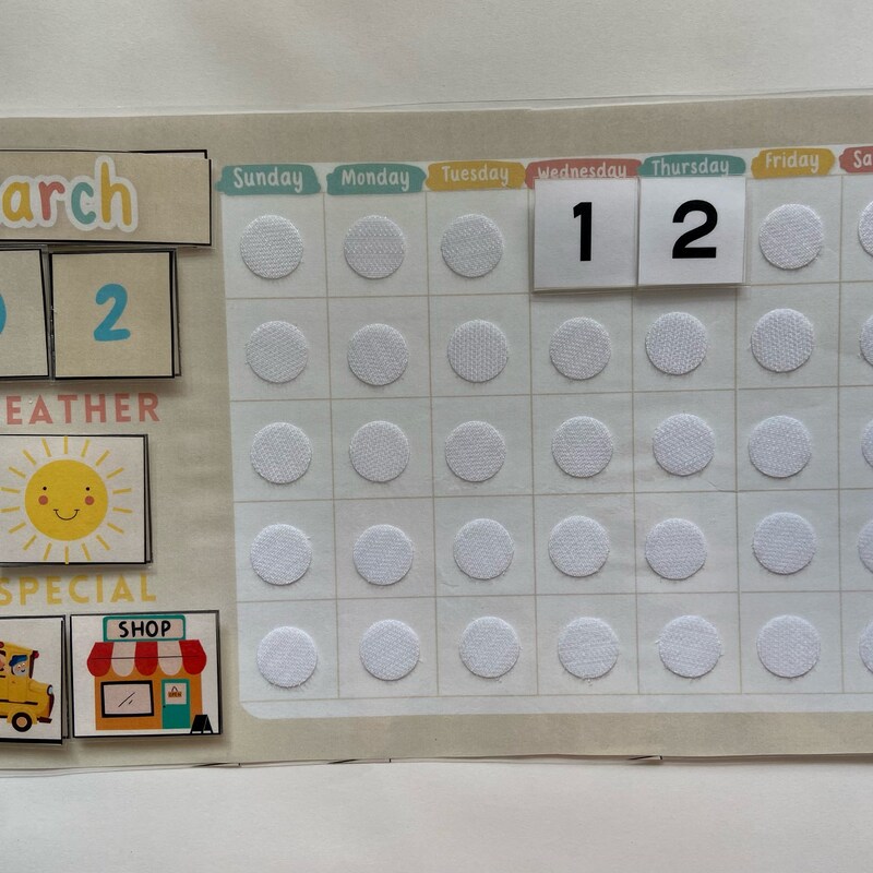 Learning Calendar - Etsy
