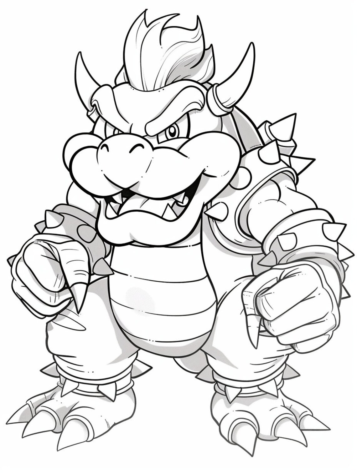 Mario Ultimate Coloring Book 300 Pages Printable Digital Download - Etsy