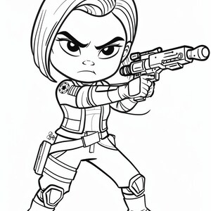 The Force is Strong… With Cuteness! Nearly 200 Printable Chibi Star ...