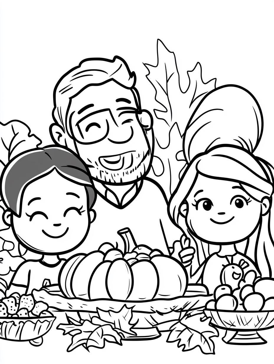 Thanksgiving Coloring Pages for Toddlers and Young Kids - Over 100 ...