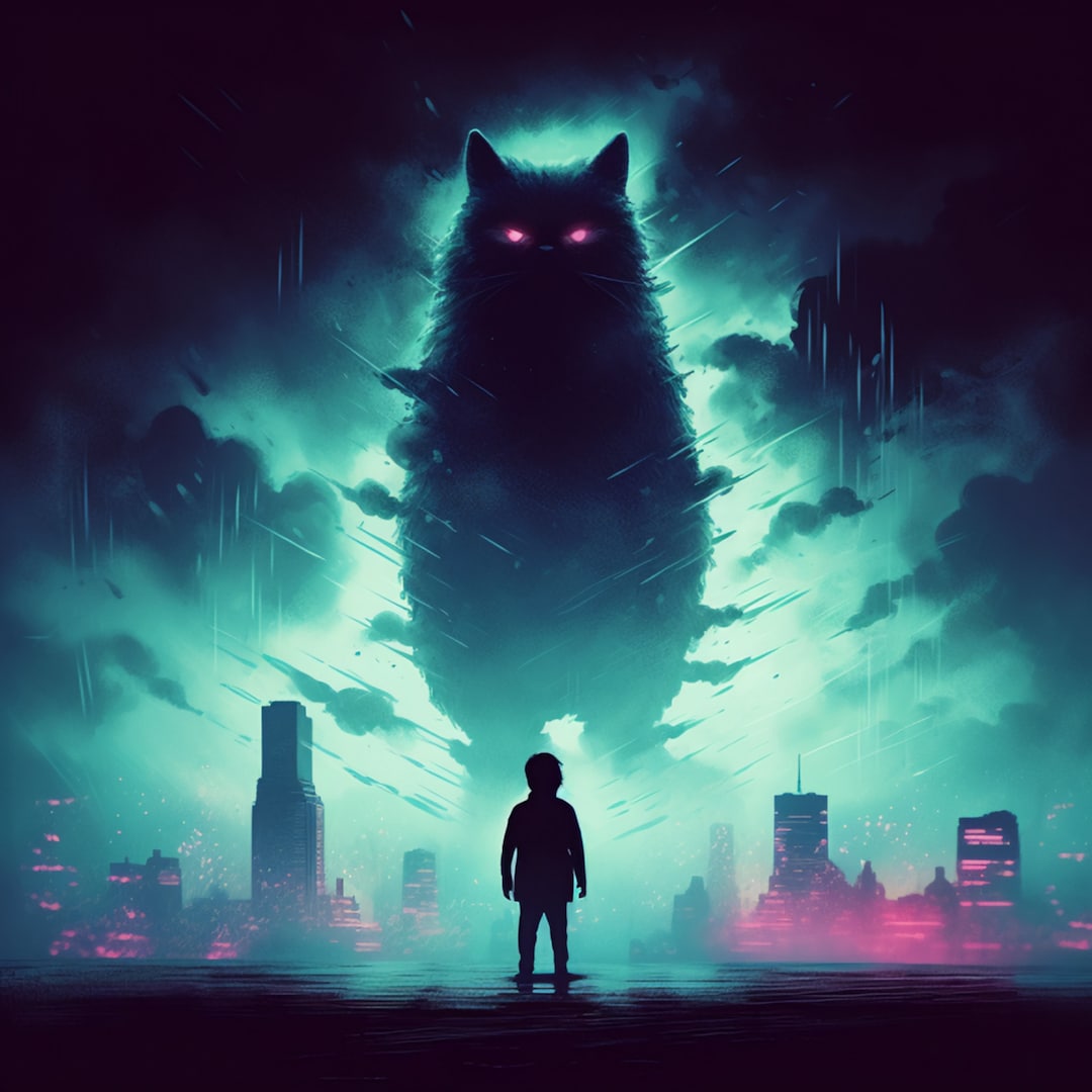 Catzilla JPG PNG Over 50 for Digital Download: Unleash Your Imagination ...