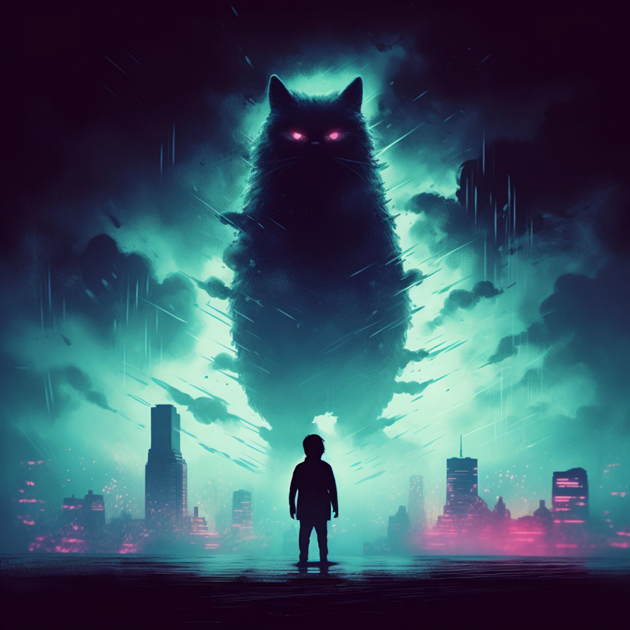 Catzilla JPG PNG Over 50 for Digital Download: Unleash Your Imagination ...