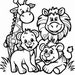 Take a Coloring Safari! Nearly 300 Printable Zoo Animal Coloring Pages ...