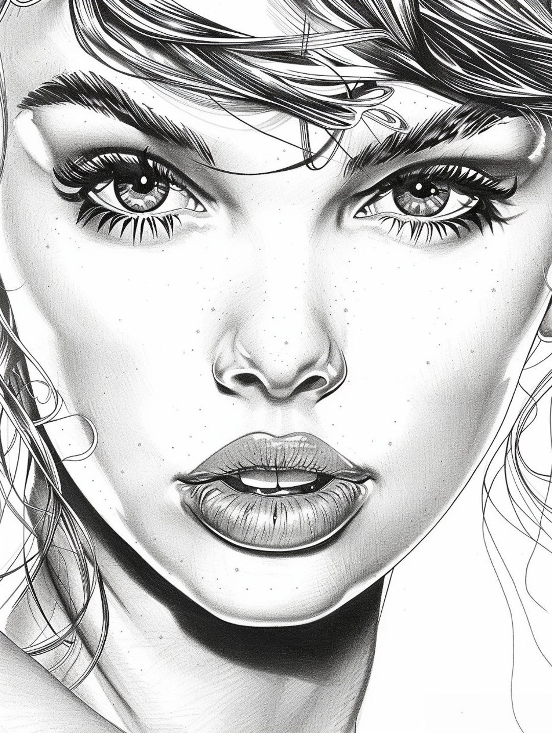 Over 100 Printable Popstar Coloring Pages - Digital Download - Etsy