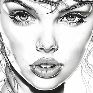 Over 100 Printable Popstar Coloring Pages - Digital Download - Etsy