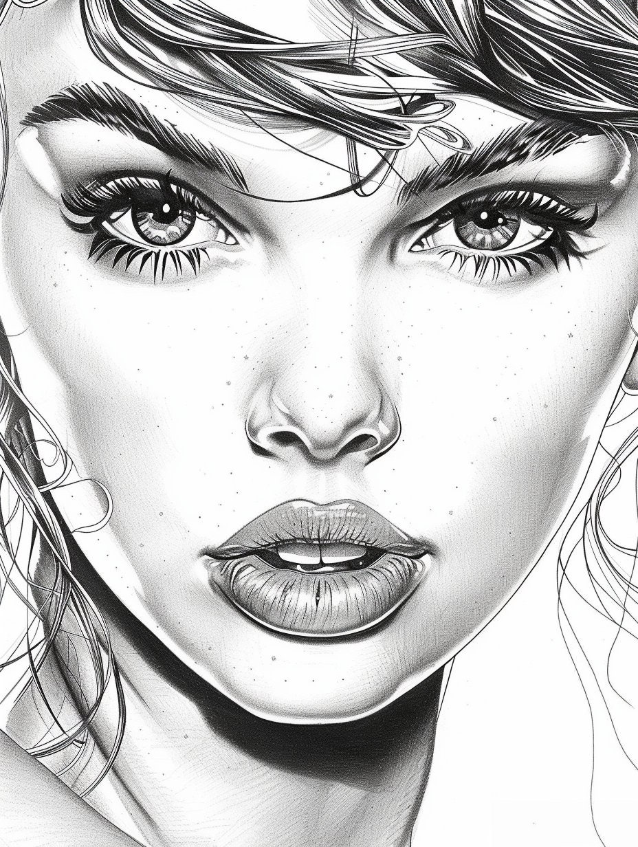 Over 100 Printable Popstar Coloring Pages - Digital Download - Etsy