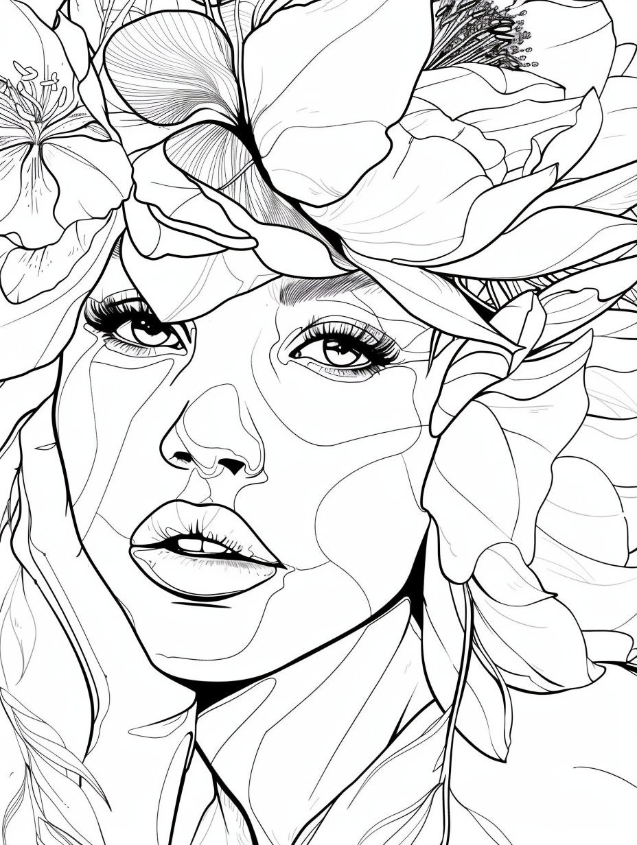 Celebrate the Elegance of Lilies! Over 200 Lily Coloring Pages ...