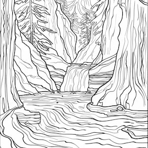 200 Pacific Northwest Coloring Pages: Printable, Digital Downloads ...