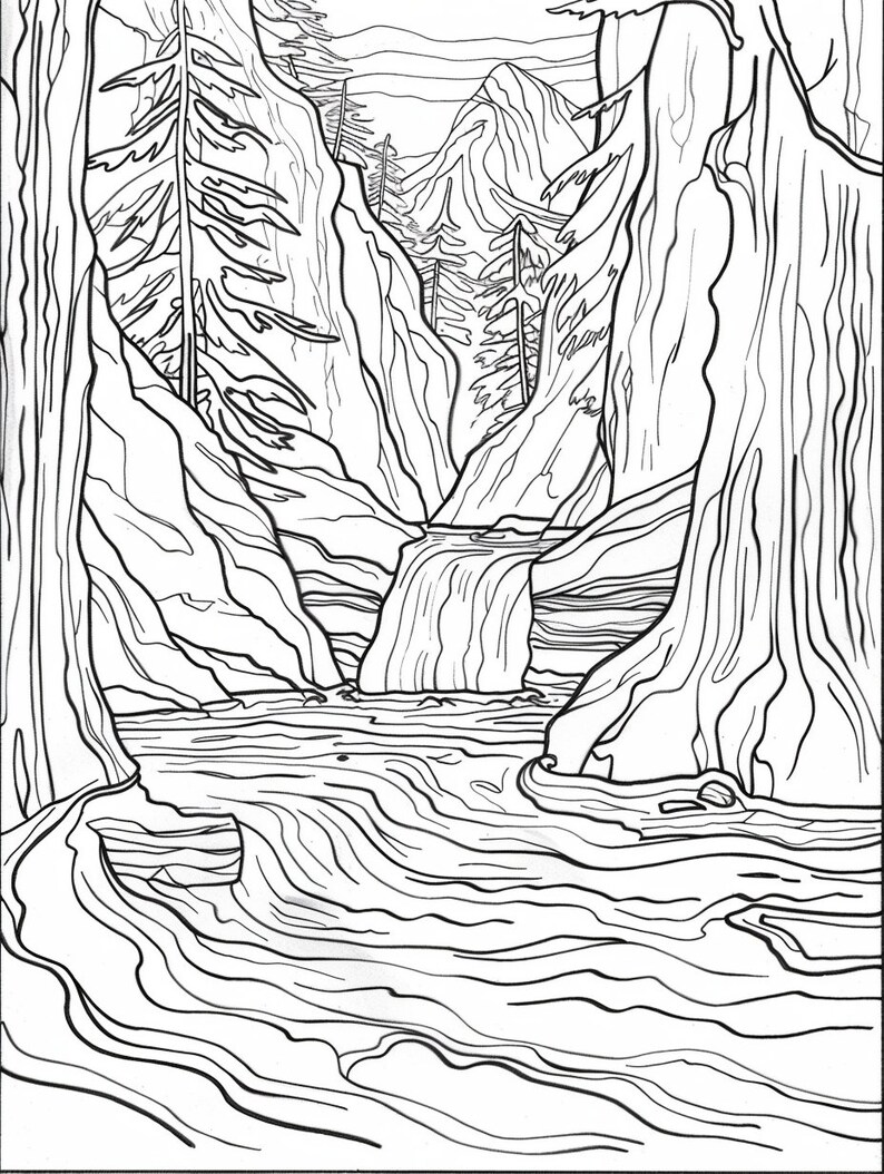 200 Pacific Northwest Coloring Pages: Printable, Digital Downloads ...