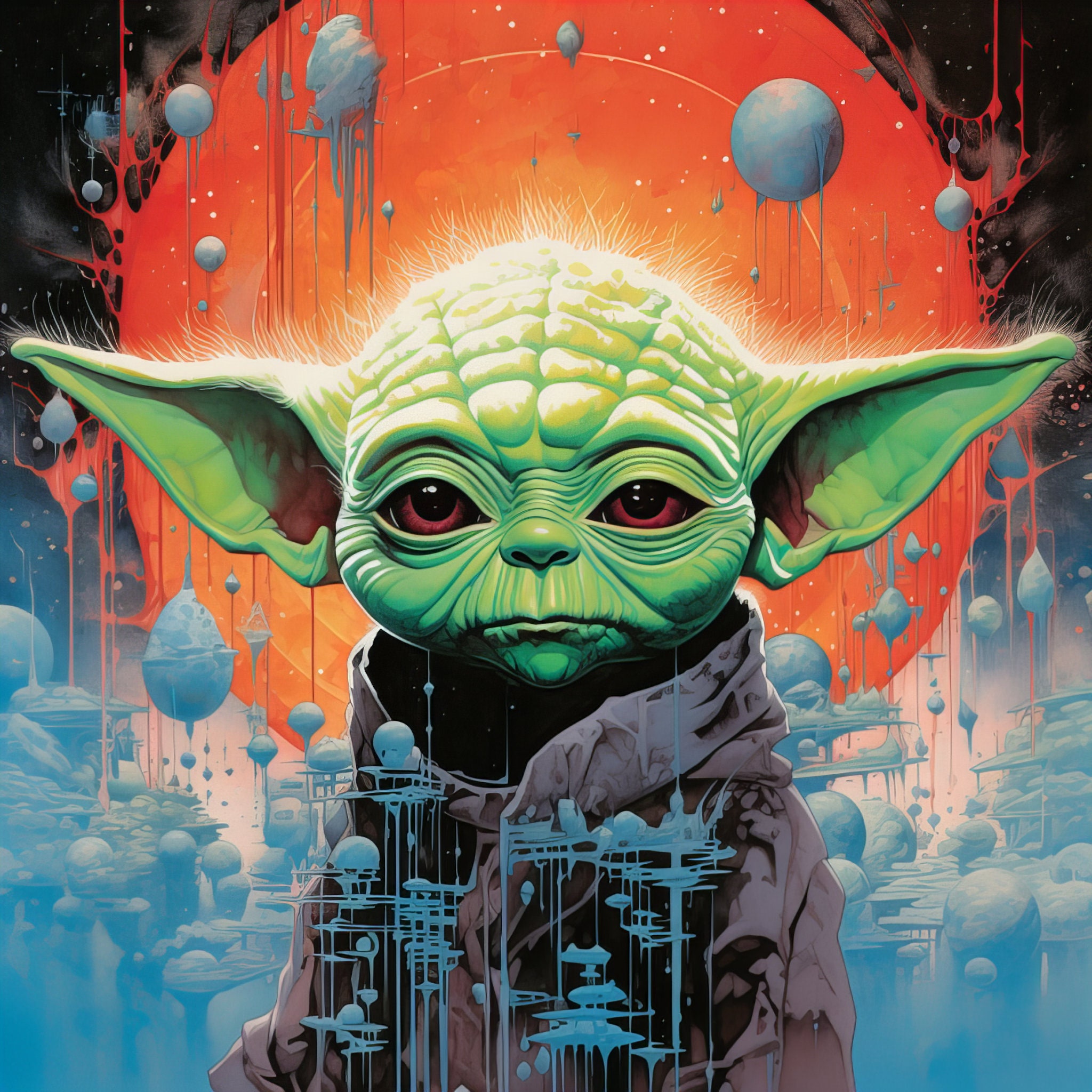 Baby Yoda: 280 Unique and Original Digital Artworks in Over 50 ...