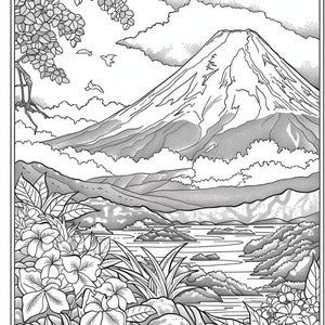 Embrace the Majesty of Mt. Fuji! Over 200 Mt. Fuji Coloring Pages ...