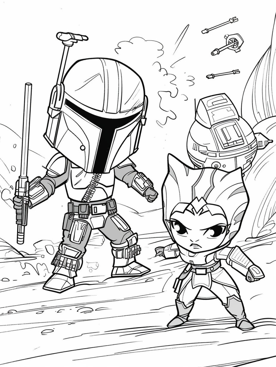 Embrace the Cuteness of the Clone Wars! Over 200 Chibi Star Wars: Clone ...
