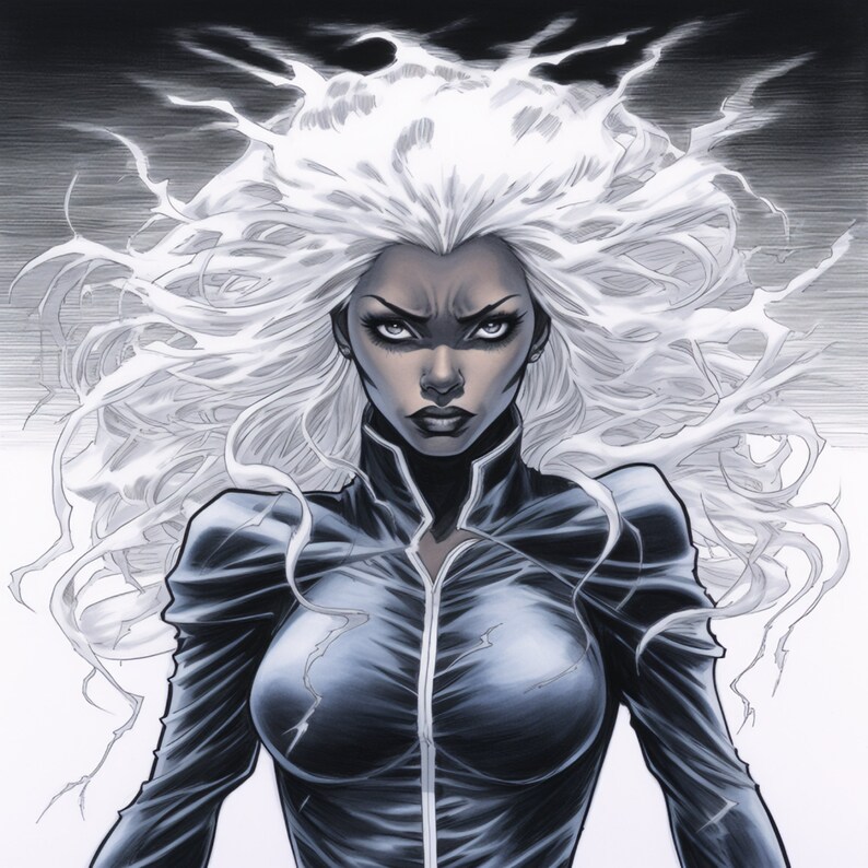 Marvel's Storm Art Bundle": 350 Unique Images for Your Creative ...