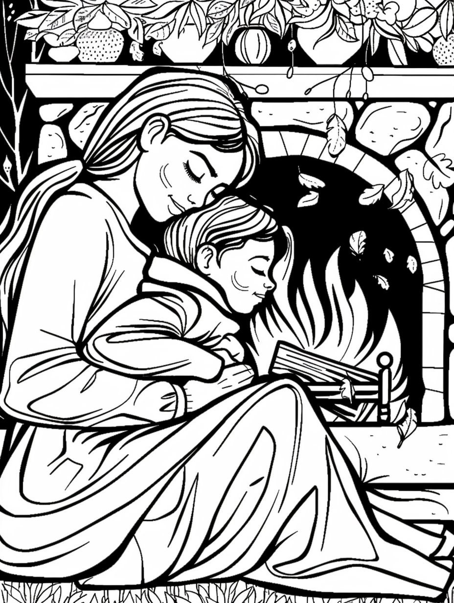 Celebrate Mom! 150+ Printable Mother's Day Coloring Pages - Instant ...