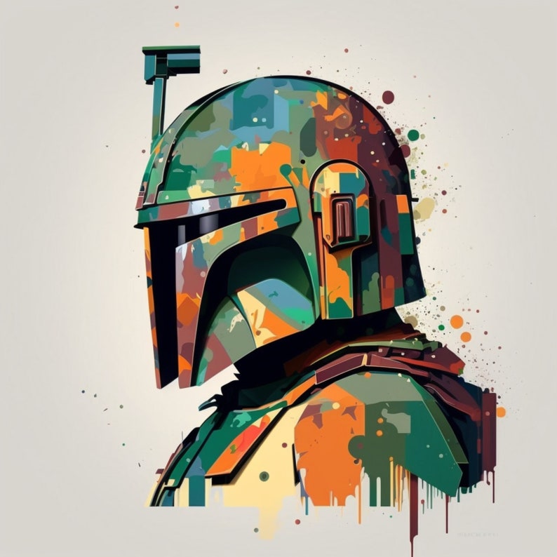 18 Custom Made Mandalorian Digital Art Portraits Inspired by the ...
