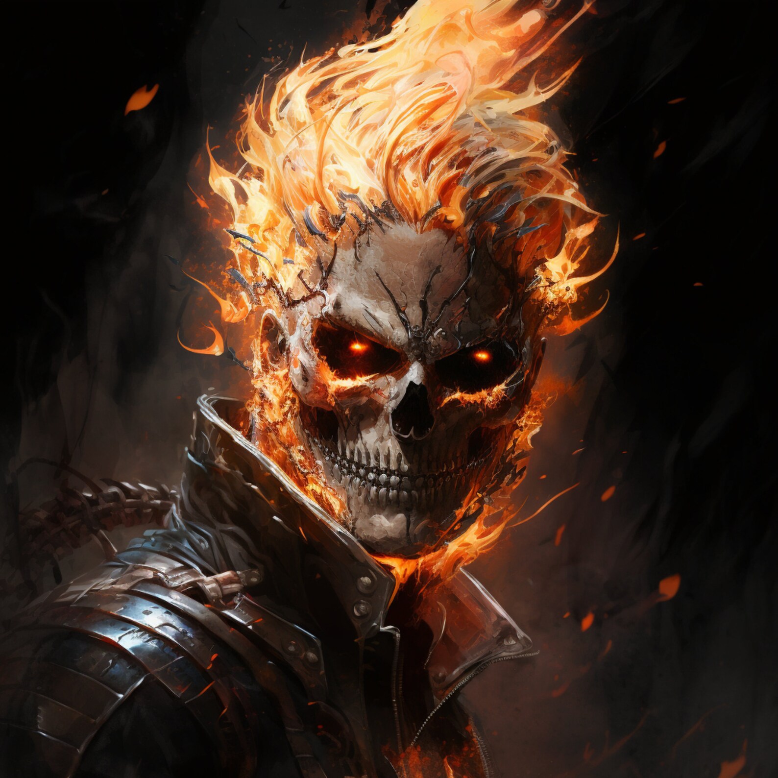 17 Unique Ghost Rider JPG for Digital Download , Marvel , Original Art ...