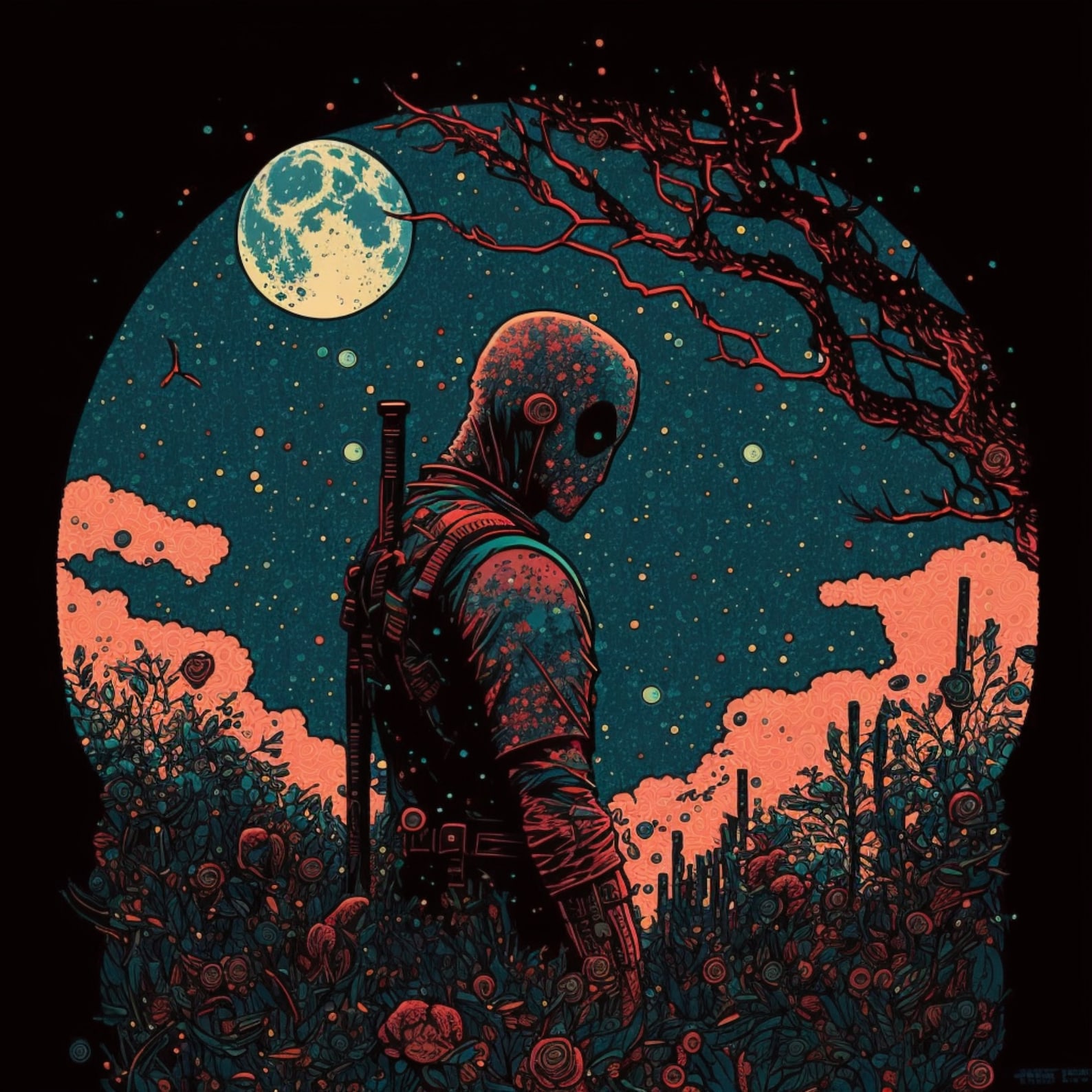 Deadpool Printable Art Digital Download 21 Unique Pieces - Etsy