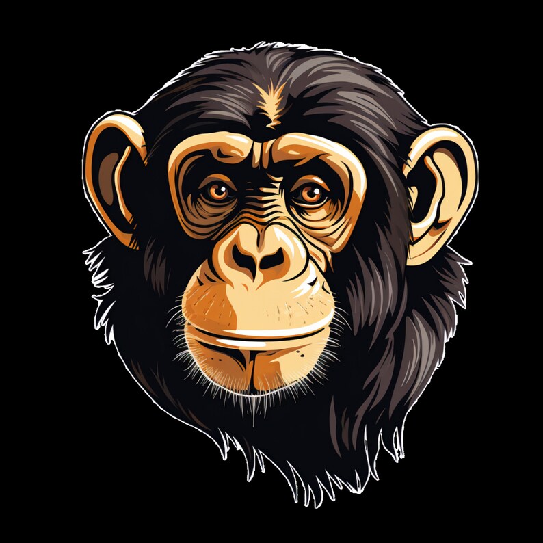 Monkey Clip Art Pack: 280 Unique Designs in Dozens of Different Styles ...