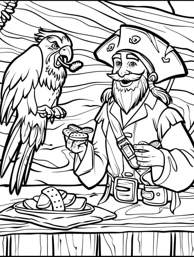 Ahoy, Mateys! Over 200 Printable Pirate Coloring Pages for ...
