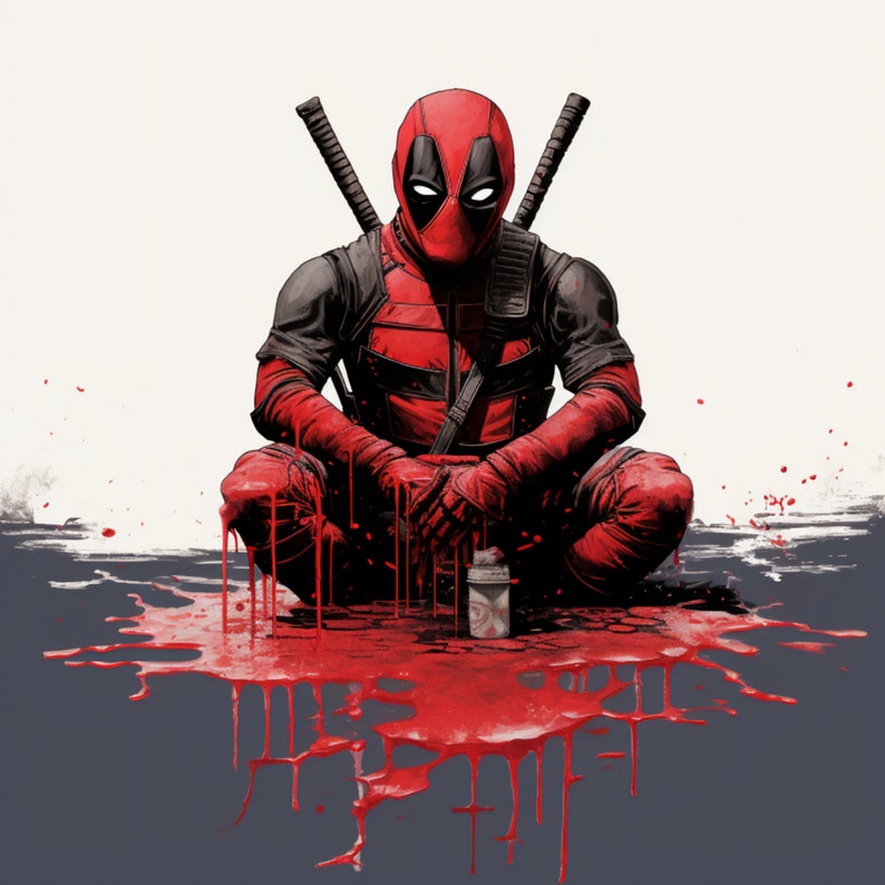Over 280 Unique Deadpool Logos and Designs Printable Marvel Art - Etsy