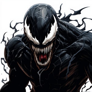 Venom Fanart Collection - Over 100 High-quality PNG Files Printable Art ...