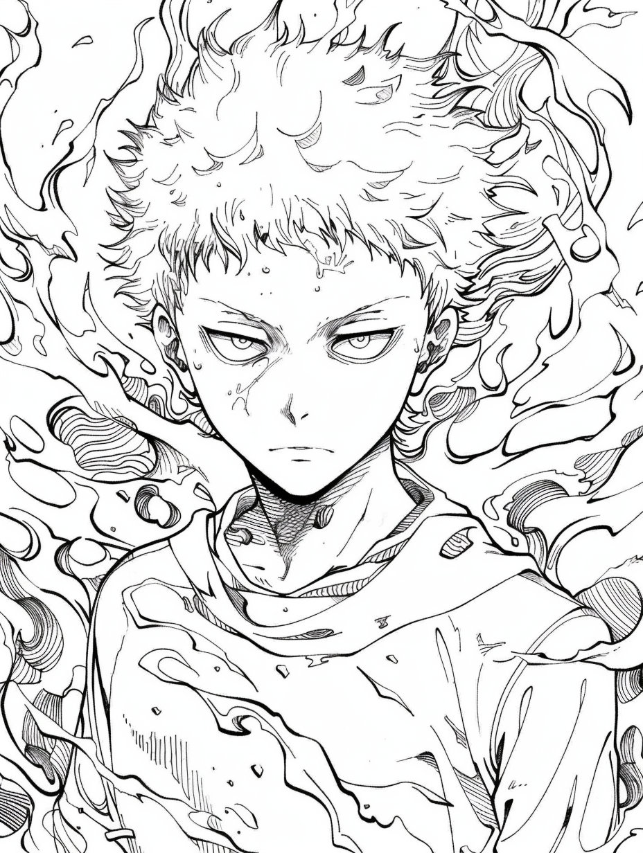 150+ Printable JUJUTSU KAISEN Coloring Pages - Digital Download - Etsy
