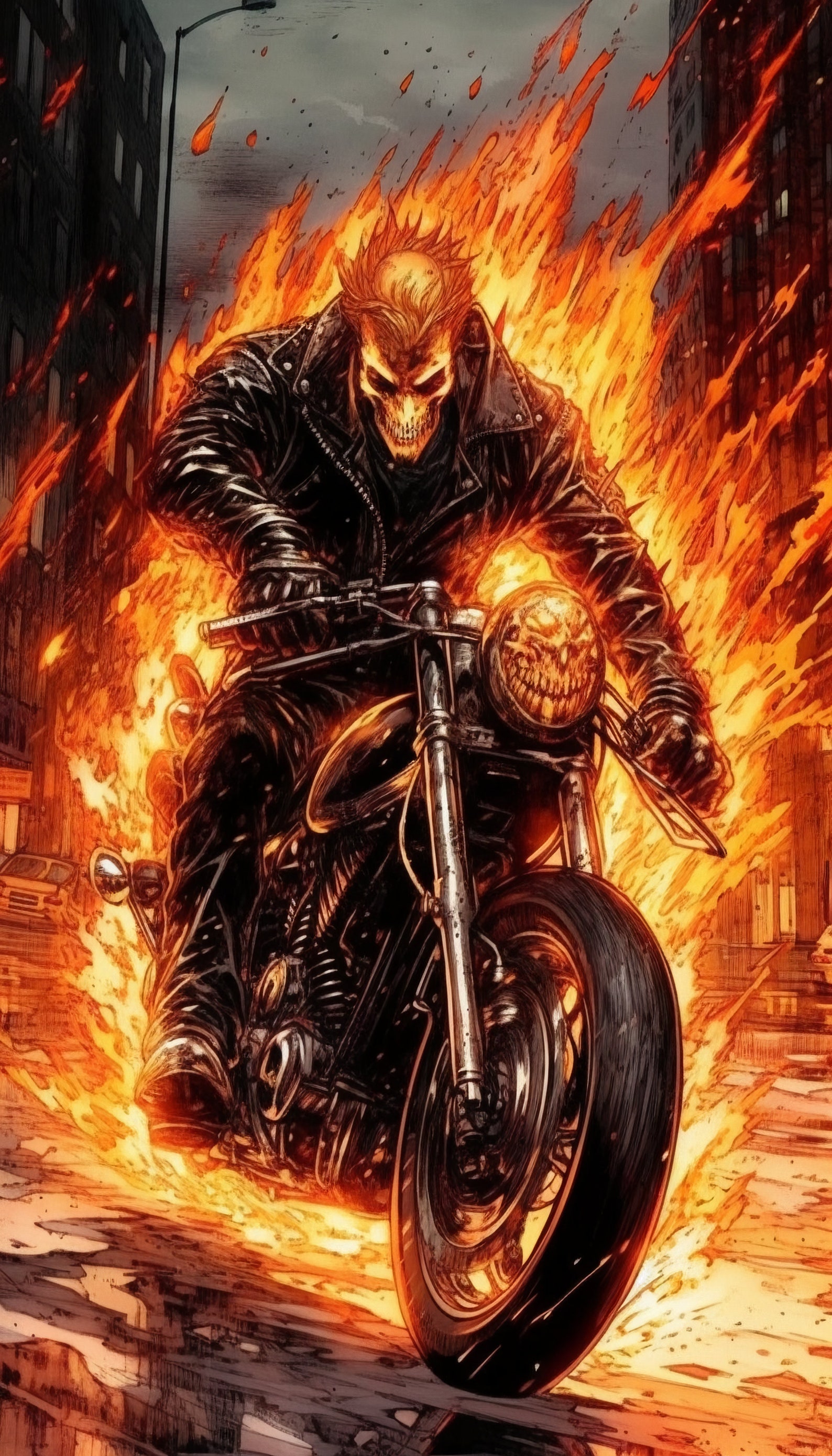 Over 30 Original Ghost Rider Printable Art for Digital Download. Check ...