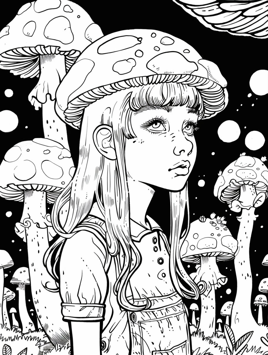 Embrace the Weird & Wonderful! Over 100 Random, Strange Coloring Pages ...