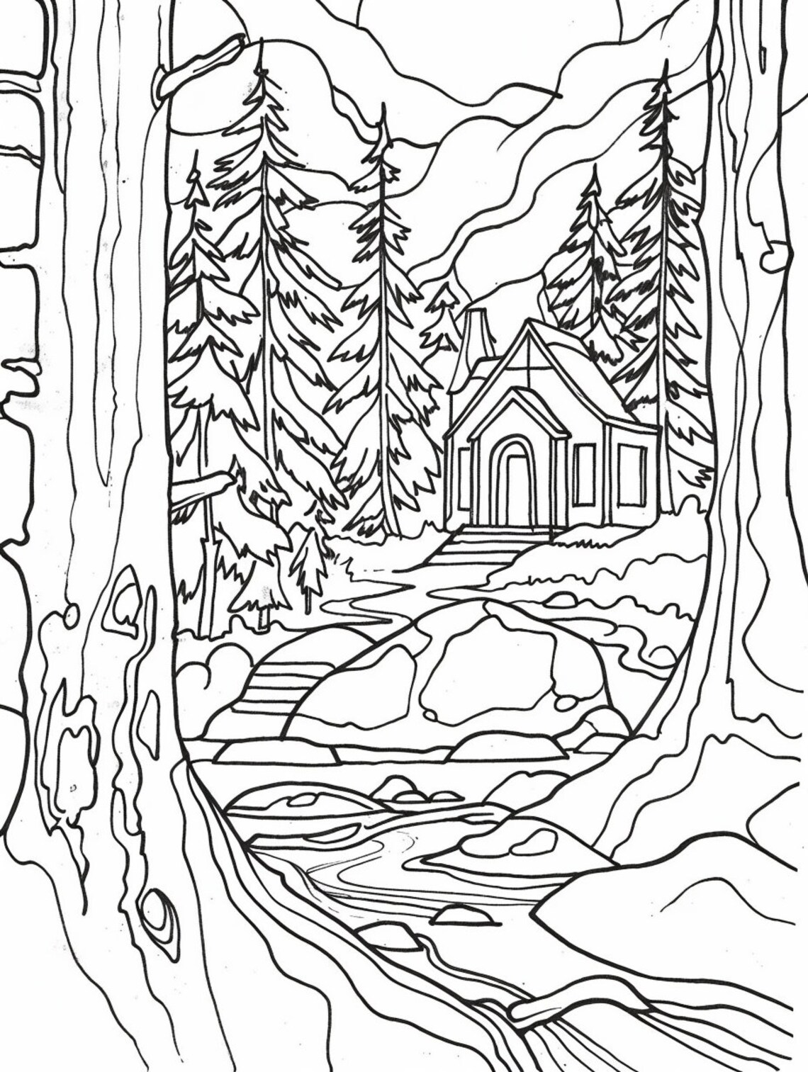 200 Pacific Northwest Coloring Pages: Printable, Digital Downloads ...