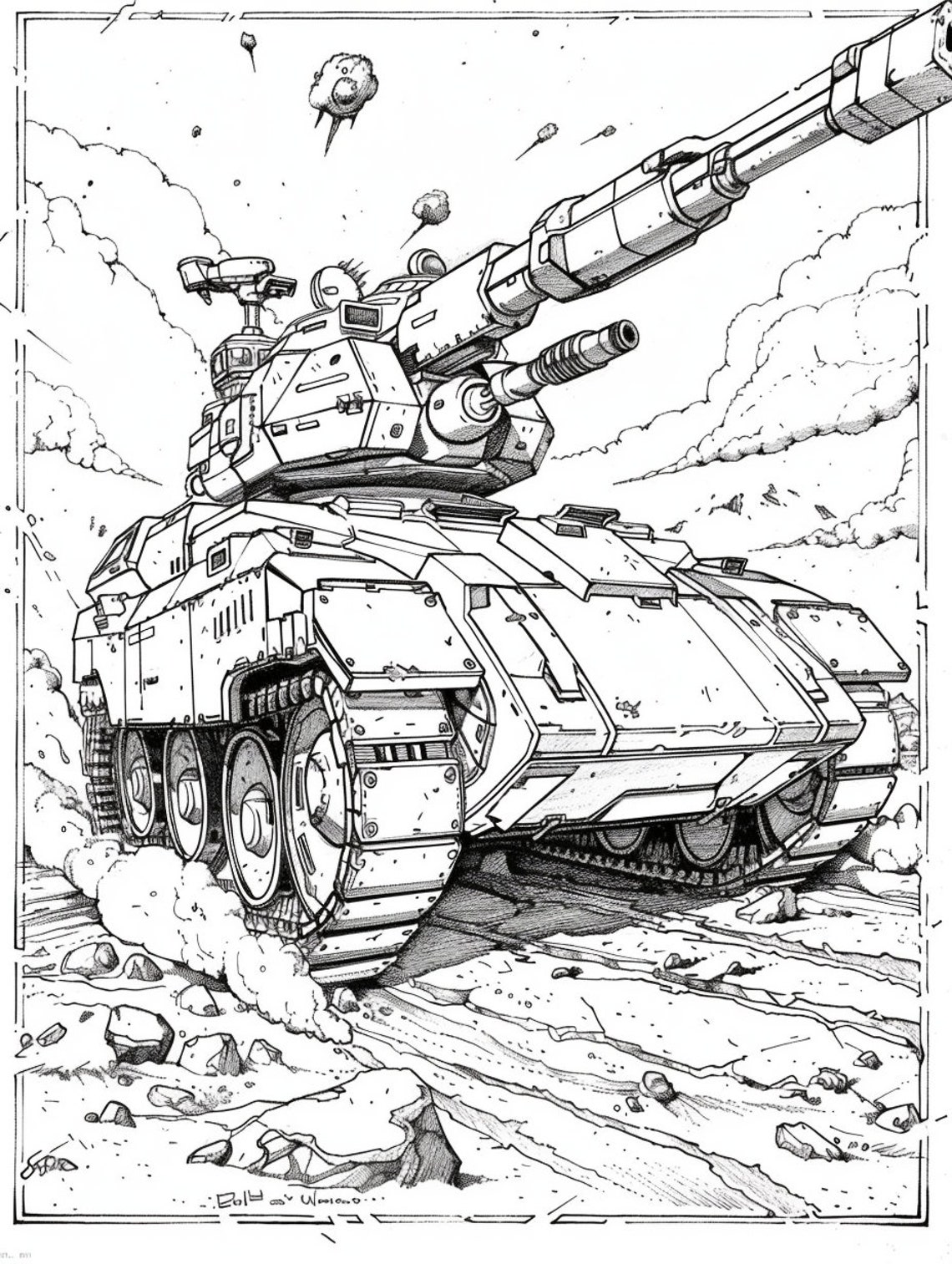 Gear Up! 200+ Printable Mecha Coloring Pages - Digital Download - Etsy