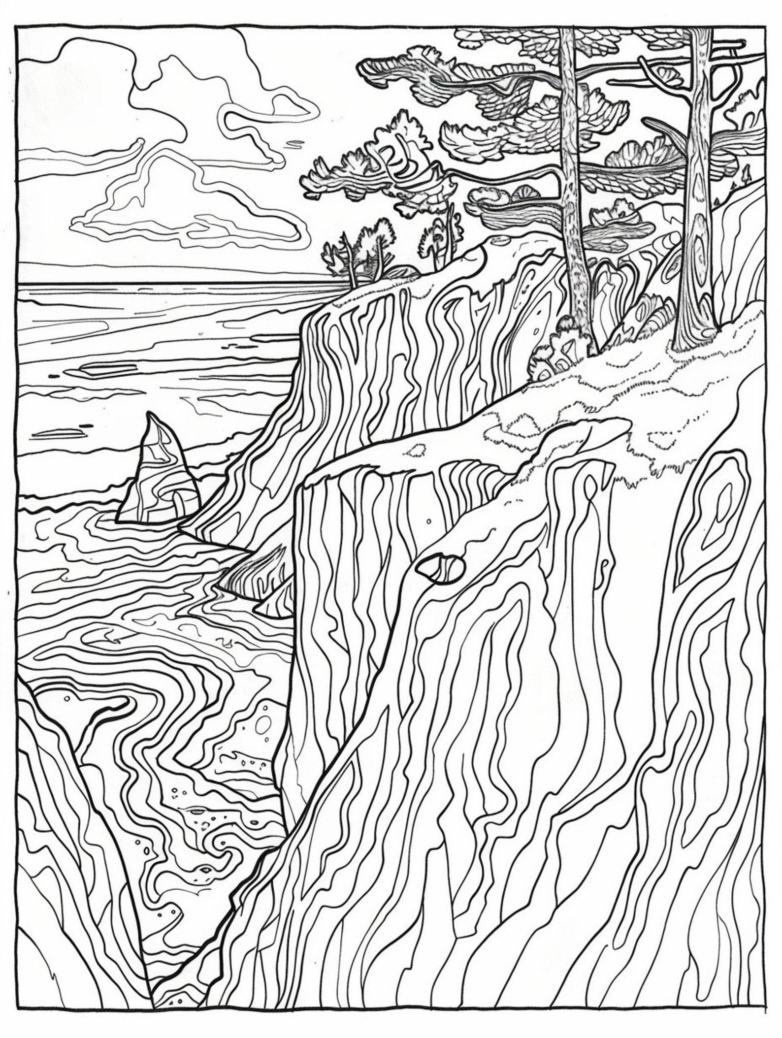 200 Pacific Northwest Coloring Pages: Printable, Digital Downloads ...