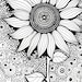 Embrace the Sunshine! Nearly 200 Sunflower Coloring Pages - Printable ...