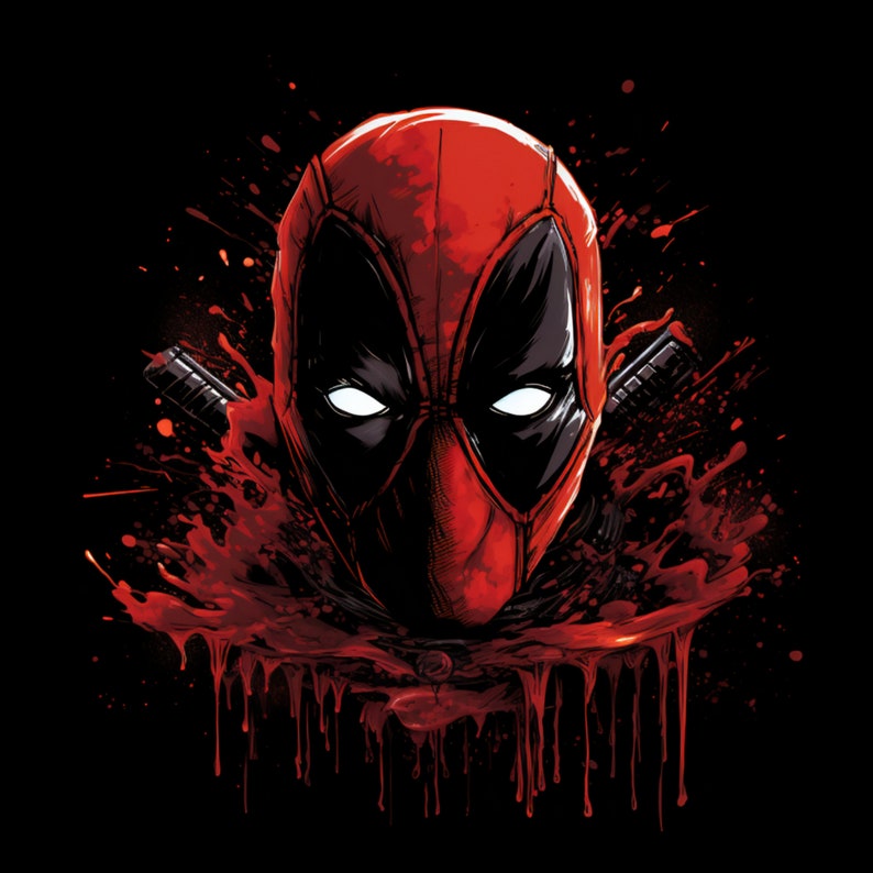 Over 280 Unique Deadpool Logos and Designs! Printable Marvel Art - Etsy