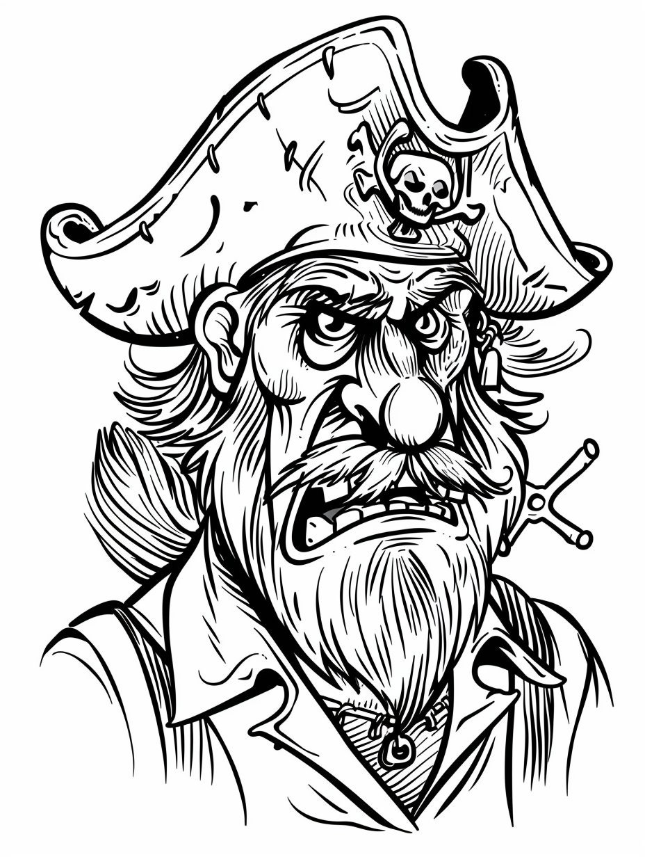 Ahoy, Mateys! Over 200 Printable Pirate Coloring Pages for ...