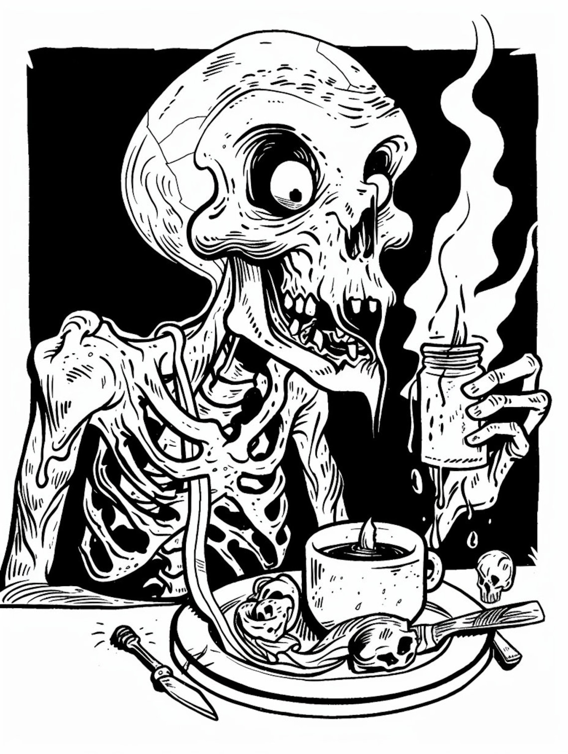 Embrace the Weird & Wonderful! Over 100 Random, Strange Coloring Pages ...