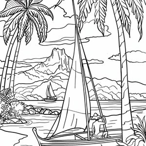 150+ Vibrant South Pacific Coloring Pages: Printable & Digital ...