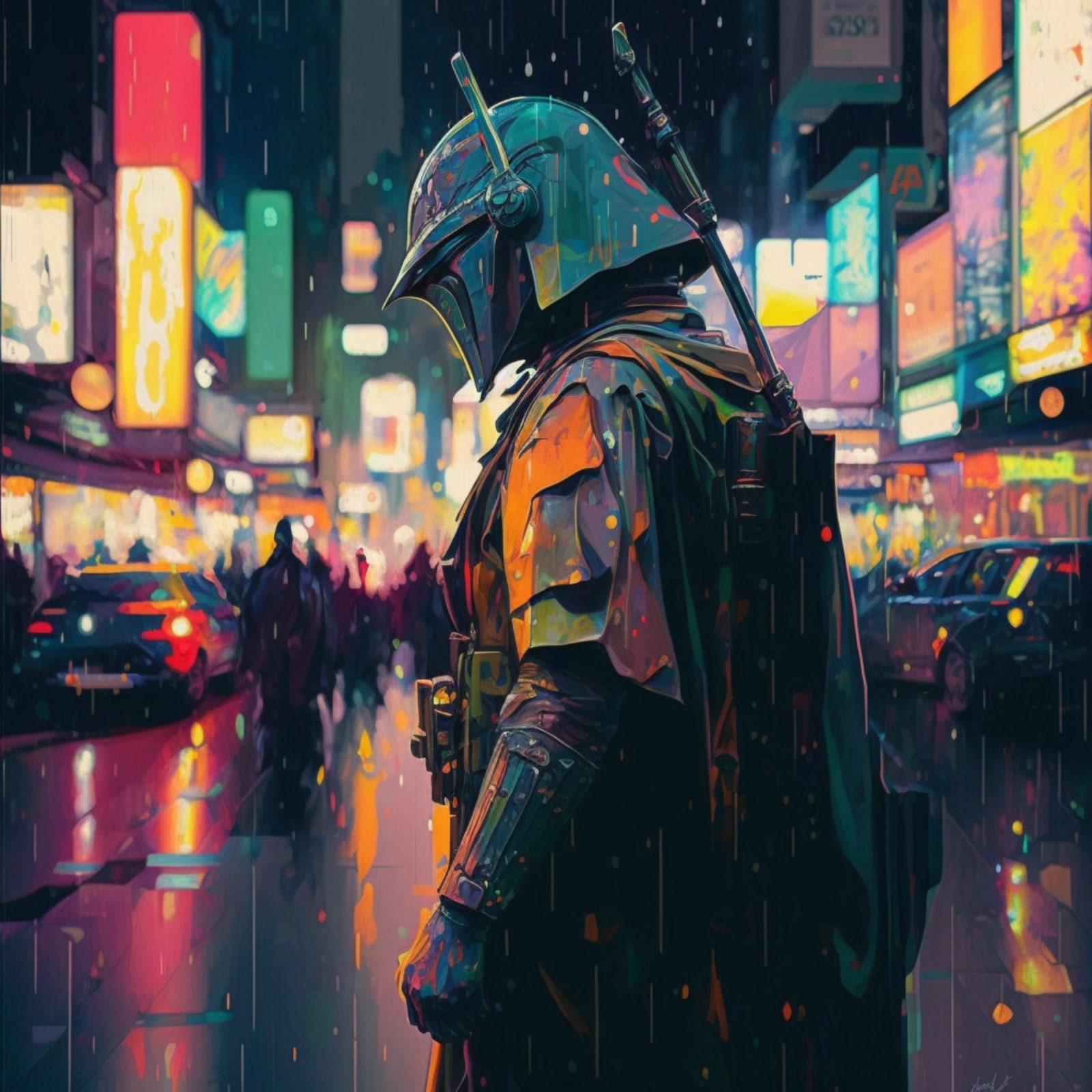 18 Custom Made Mandalorian Digital Art Portraits Inspired by the ...