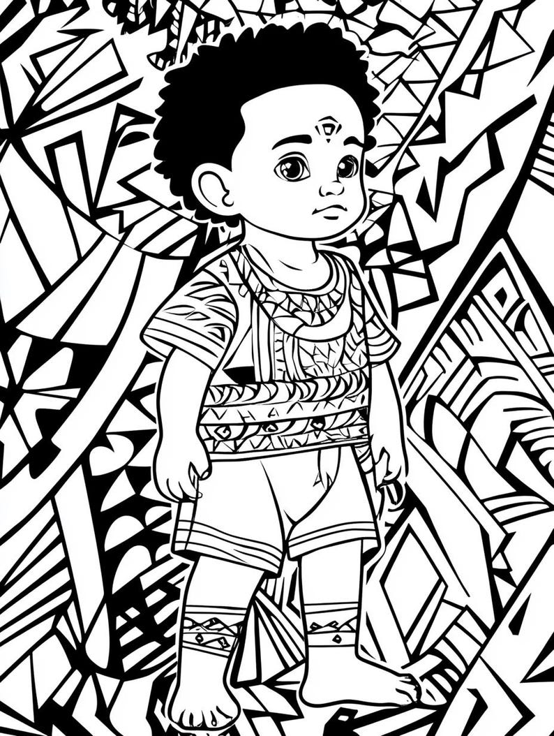 Samoan Art Coloring Pages for Kids - Over 100 Unique Pages of ...